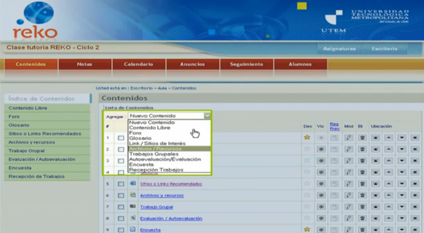 Tutoriales – Portal REKO